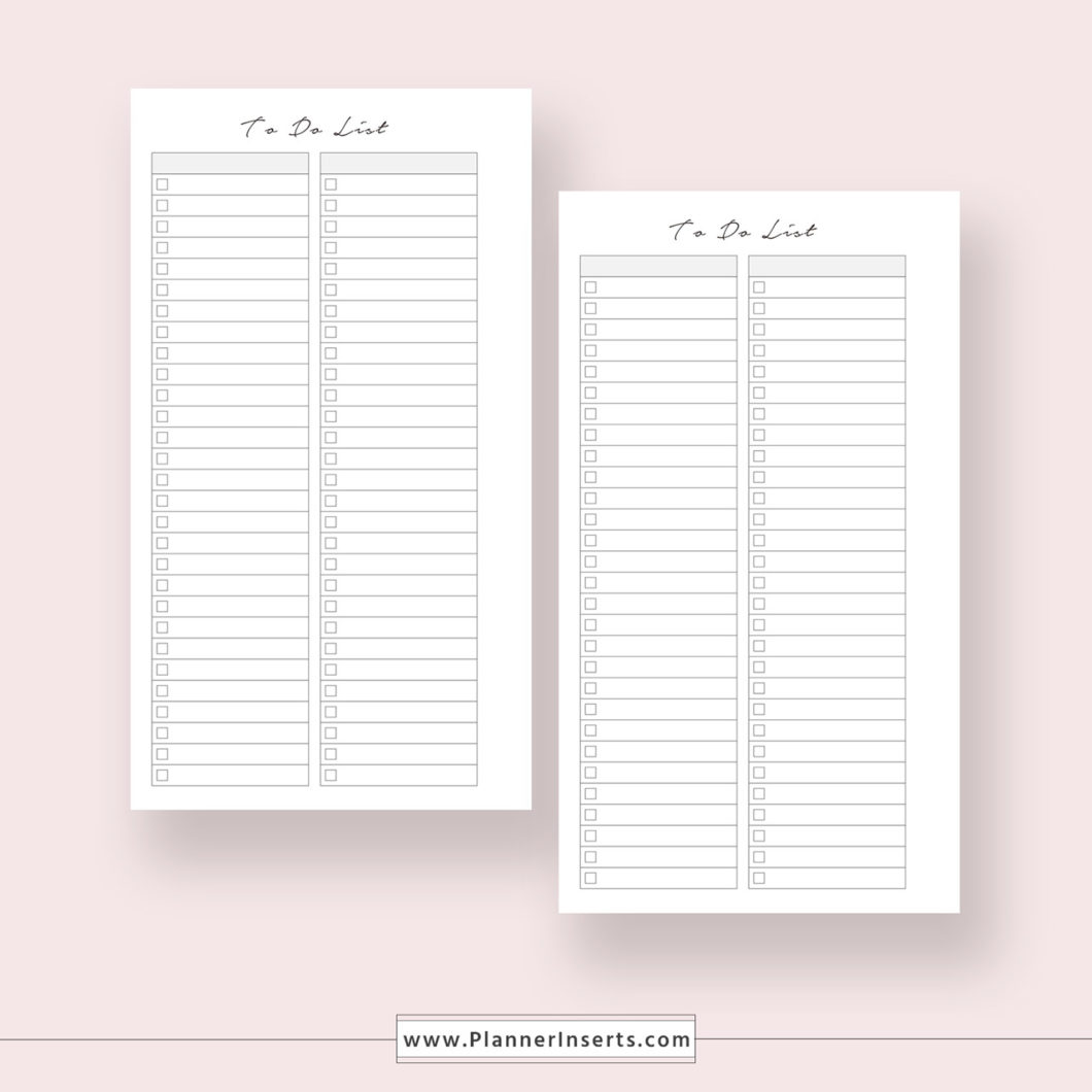 To Do List for Unlimited Instant Download – Digital Printable Planner ...