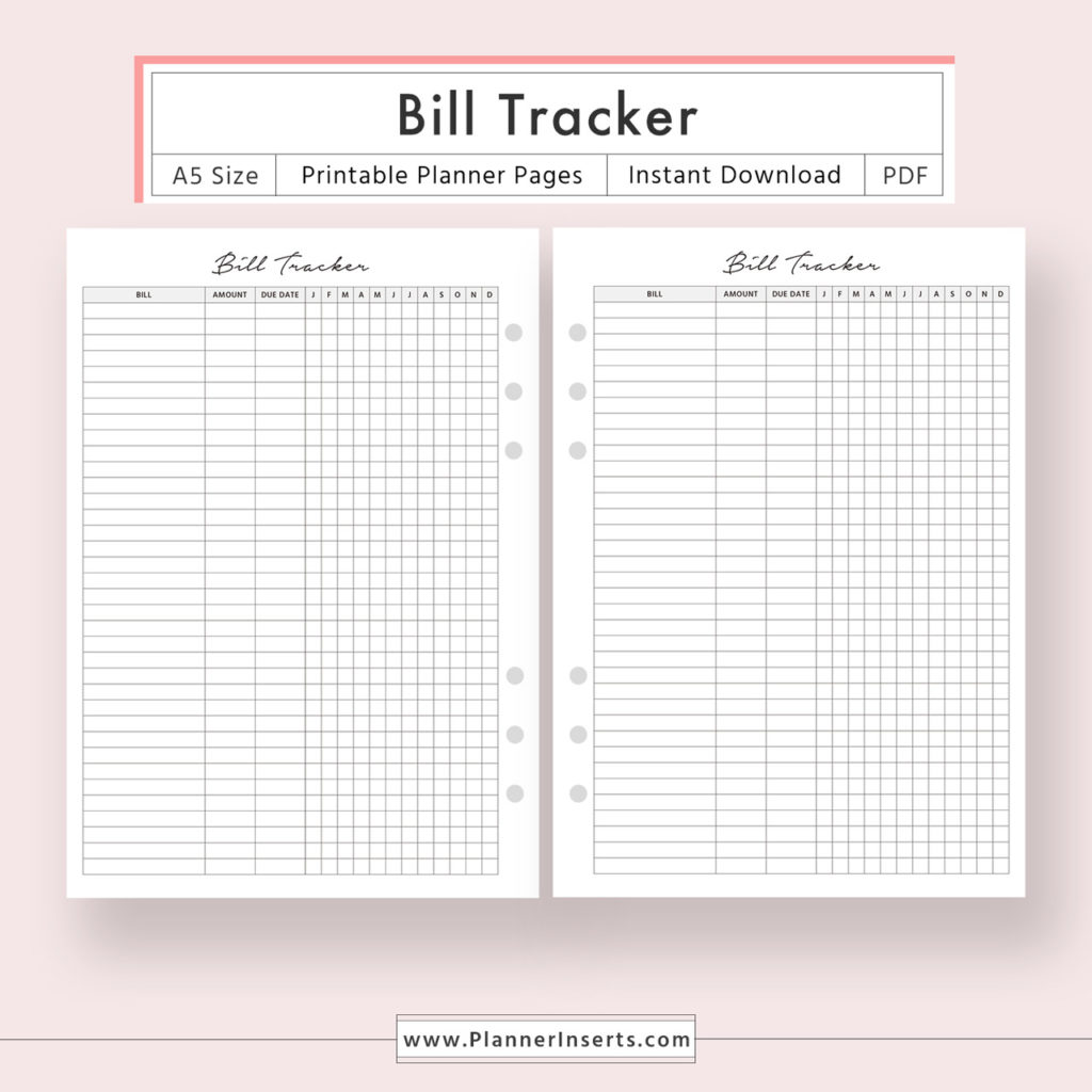 Password Tracker for Unlimited Instant Download – Digital Printable ...