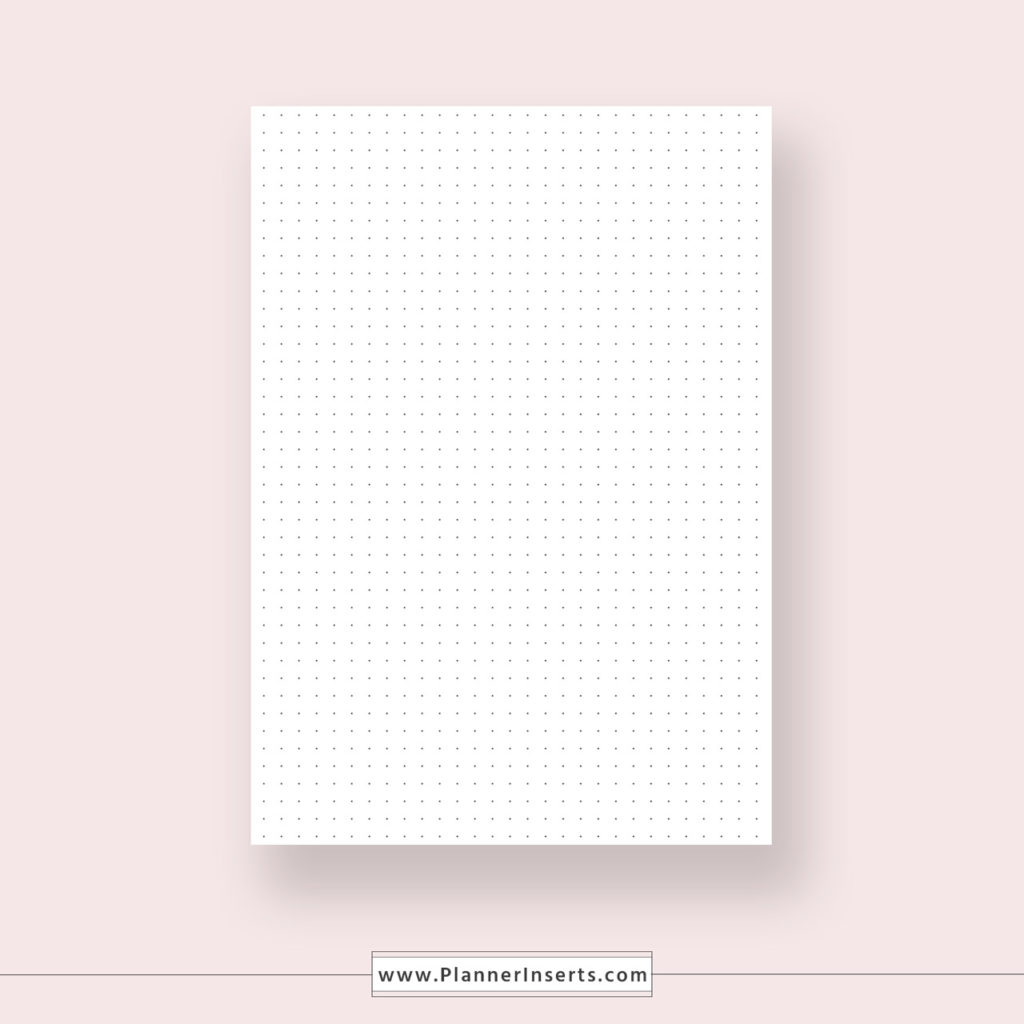 Dot Grid Paper, Graph Paper, Lined Paper for Unlimited Instant Download ...