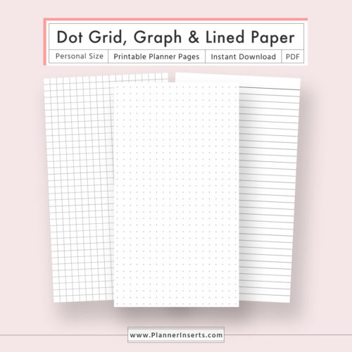 Planner Inserts – PlannerInserts.com