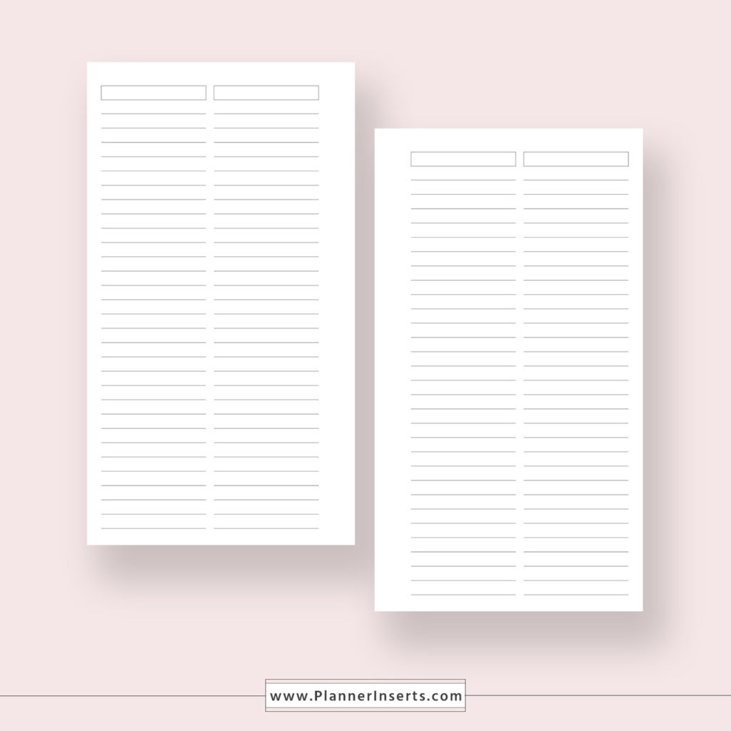 Notes Pages for Unlimited Instant Download – Digital Printable Planner ...