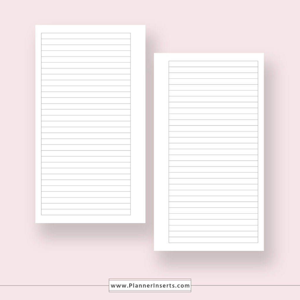 Notes Pages for Unlimited Instant Download – Digital Printable Planner ...