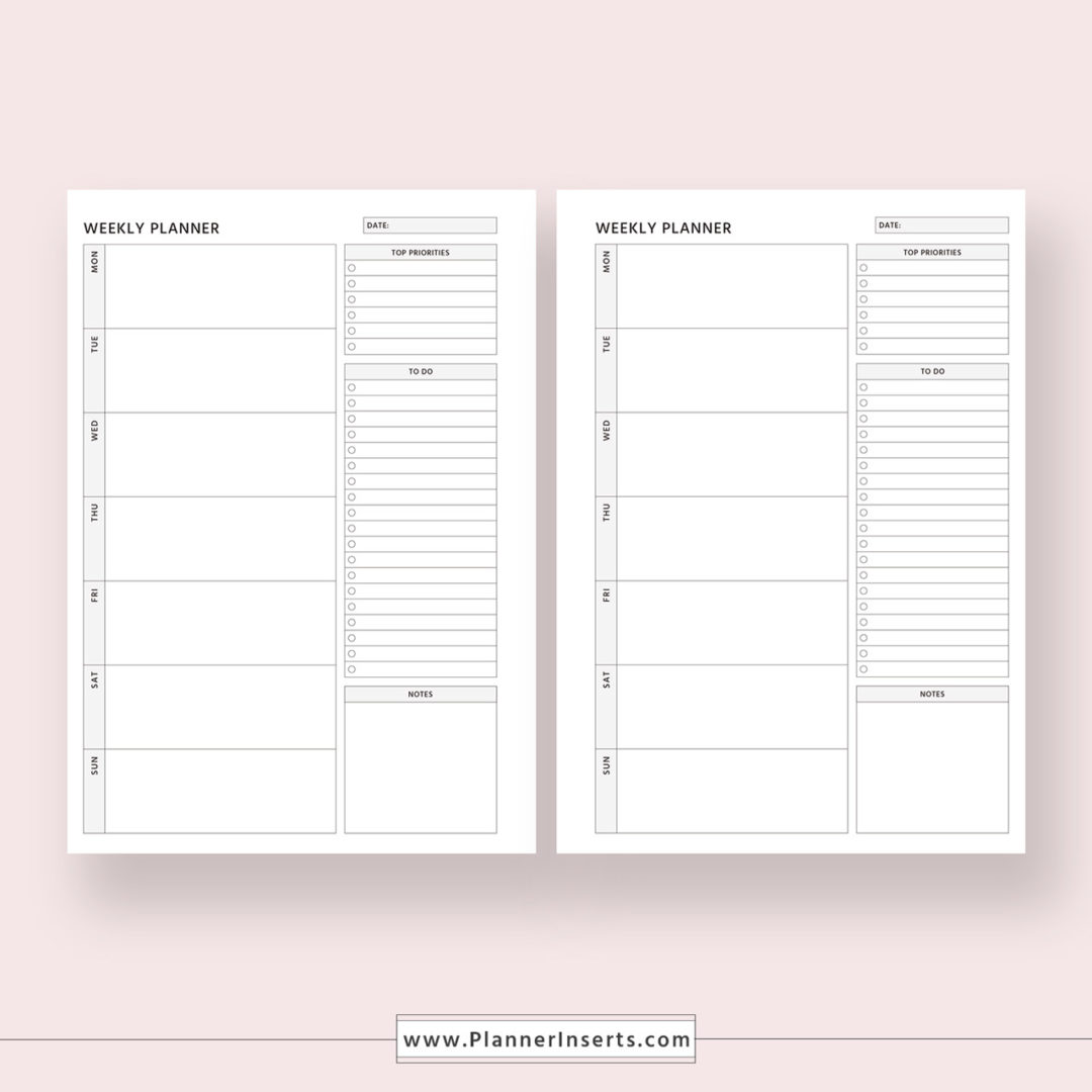 ULTIMATE PLANNER BUNDLE – Daily, Weekly, Monthly Planner, Weekly ...